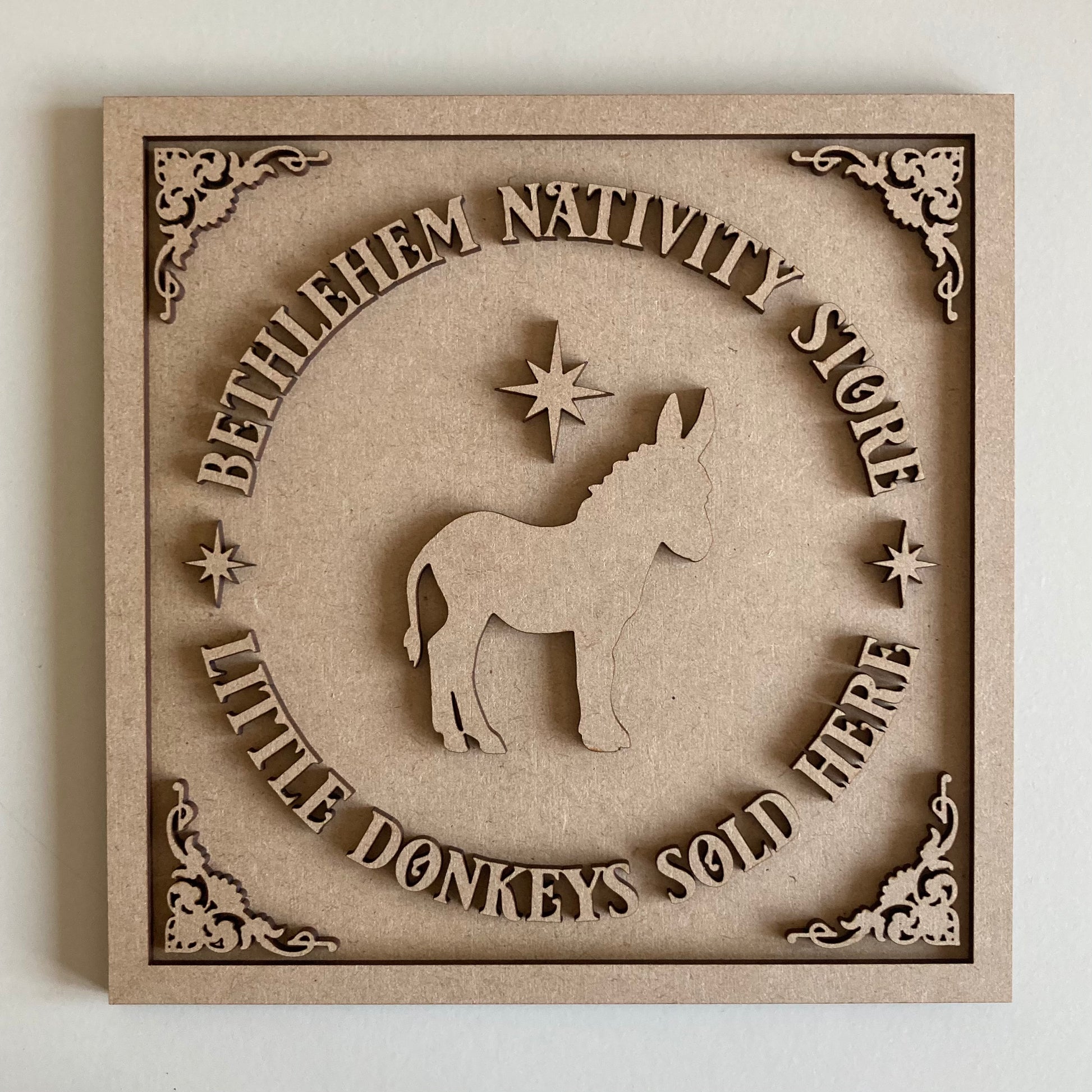 19cm Bethlehem Nativity Store Sign – ÄRTHAUS 52