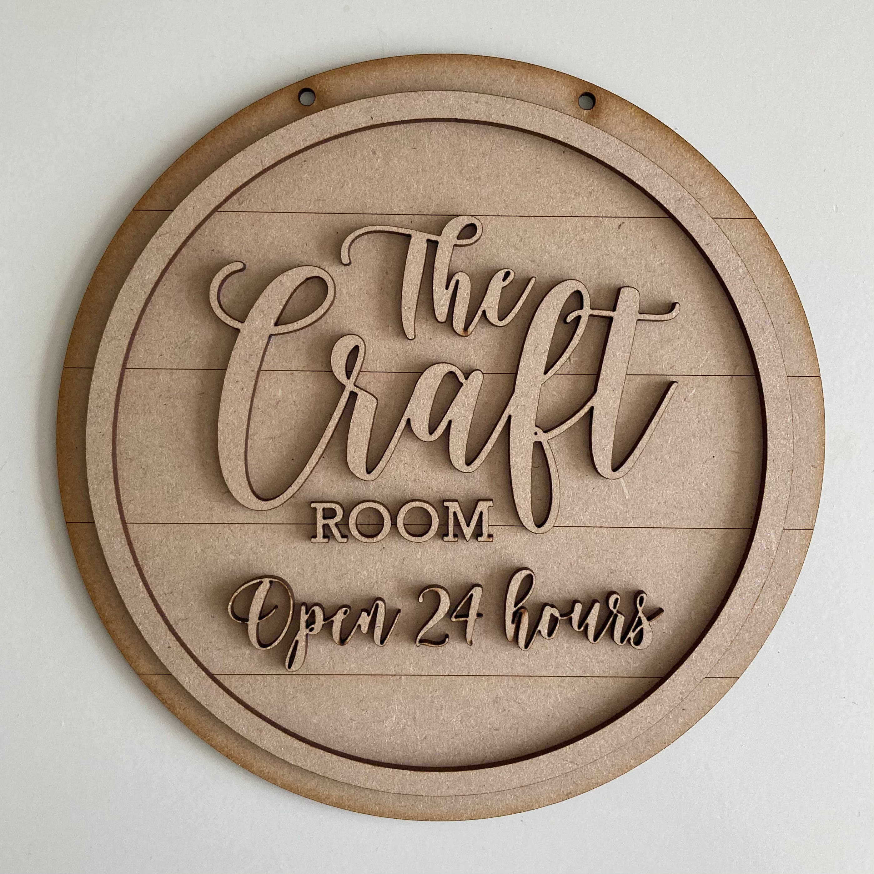 20cm Craft Room Sign – ÄRTHAUS 52